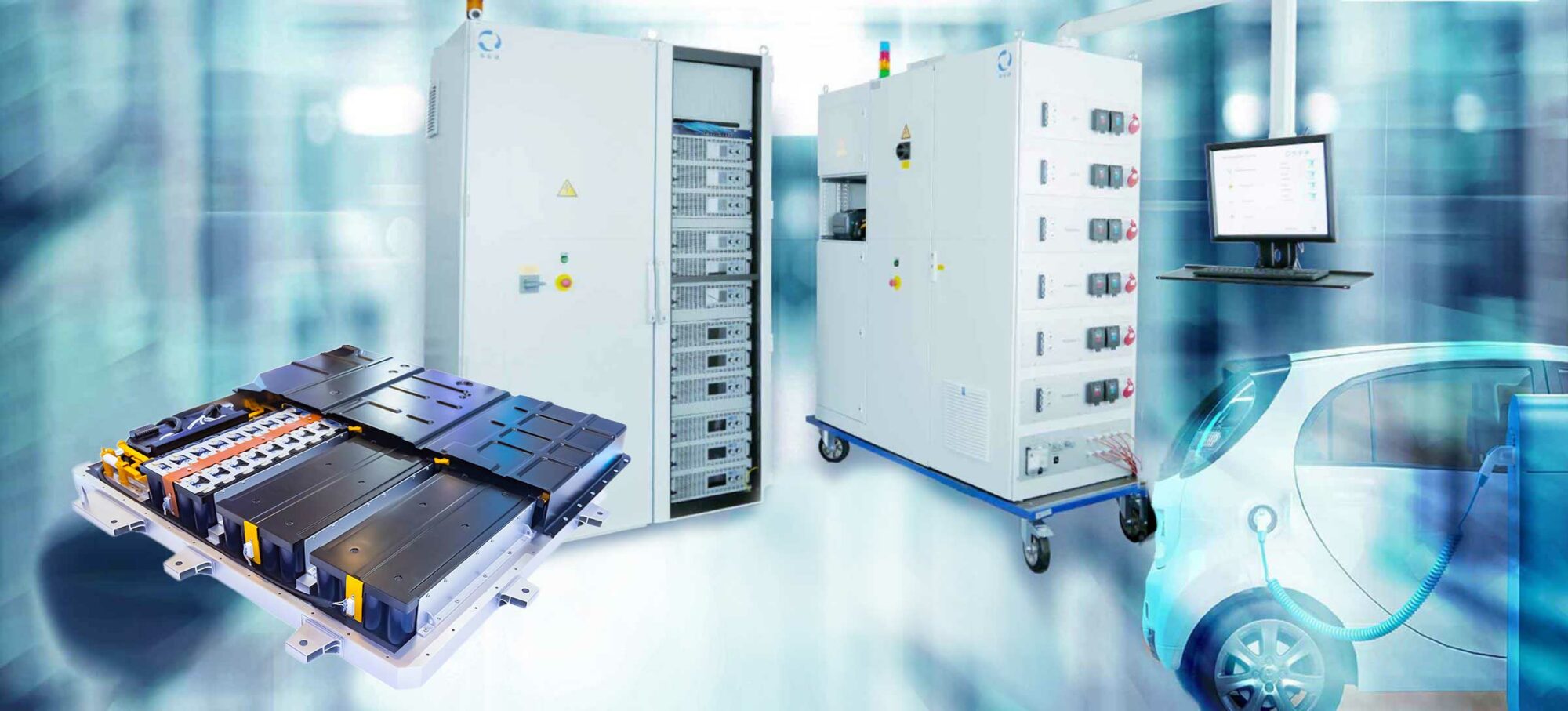 Battery Test Benches & High Voltage Battery Test Systems - SEA Datentechnik
