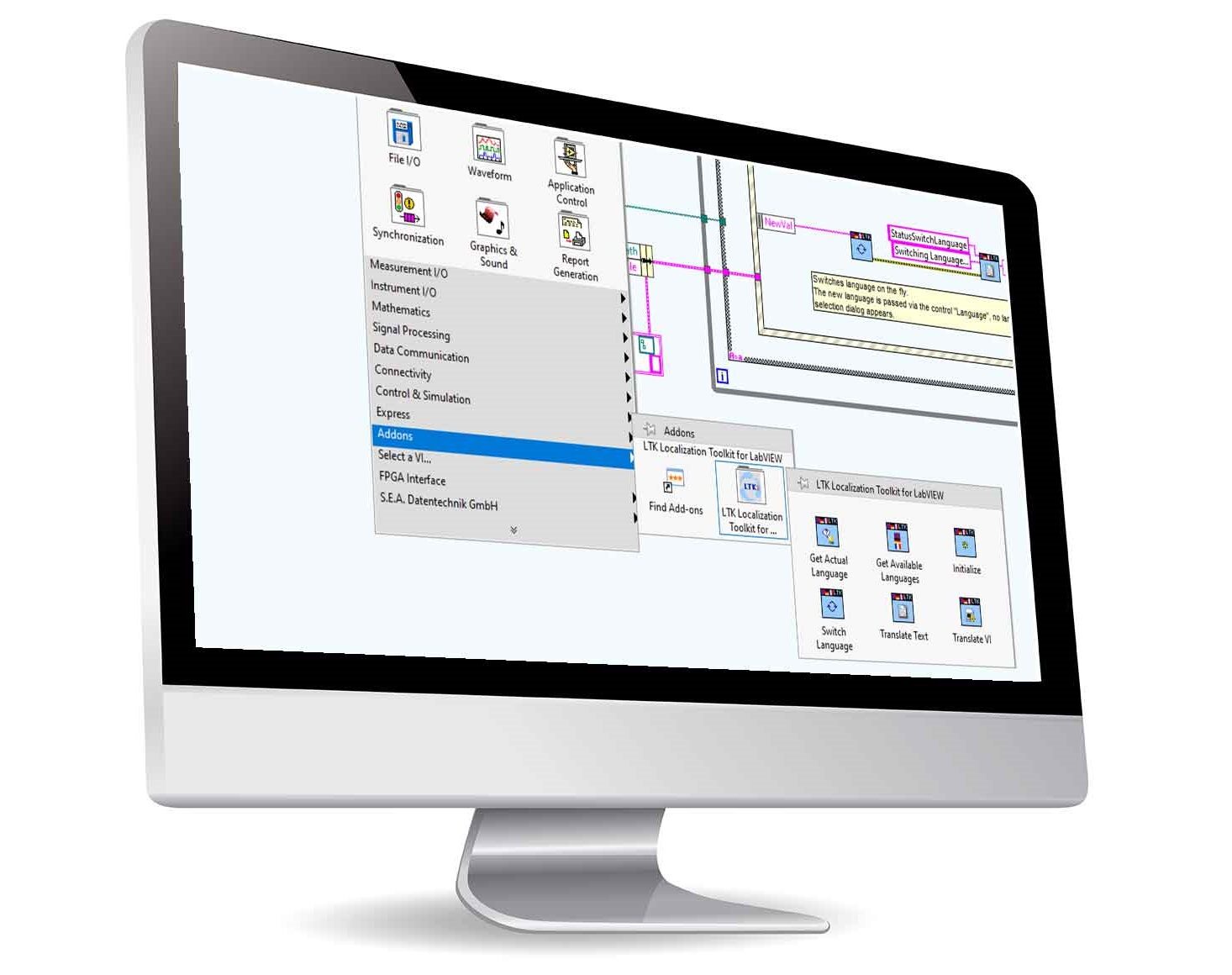 LTK Localization Toolkit for LabVIEW - SEA Datentechnik